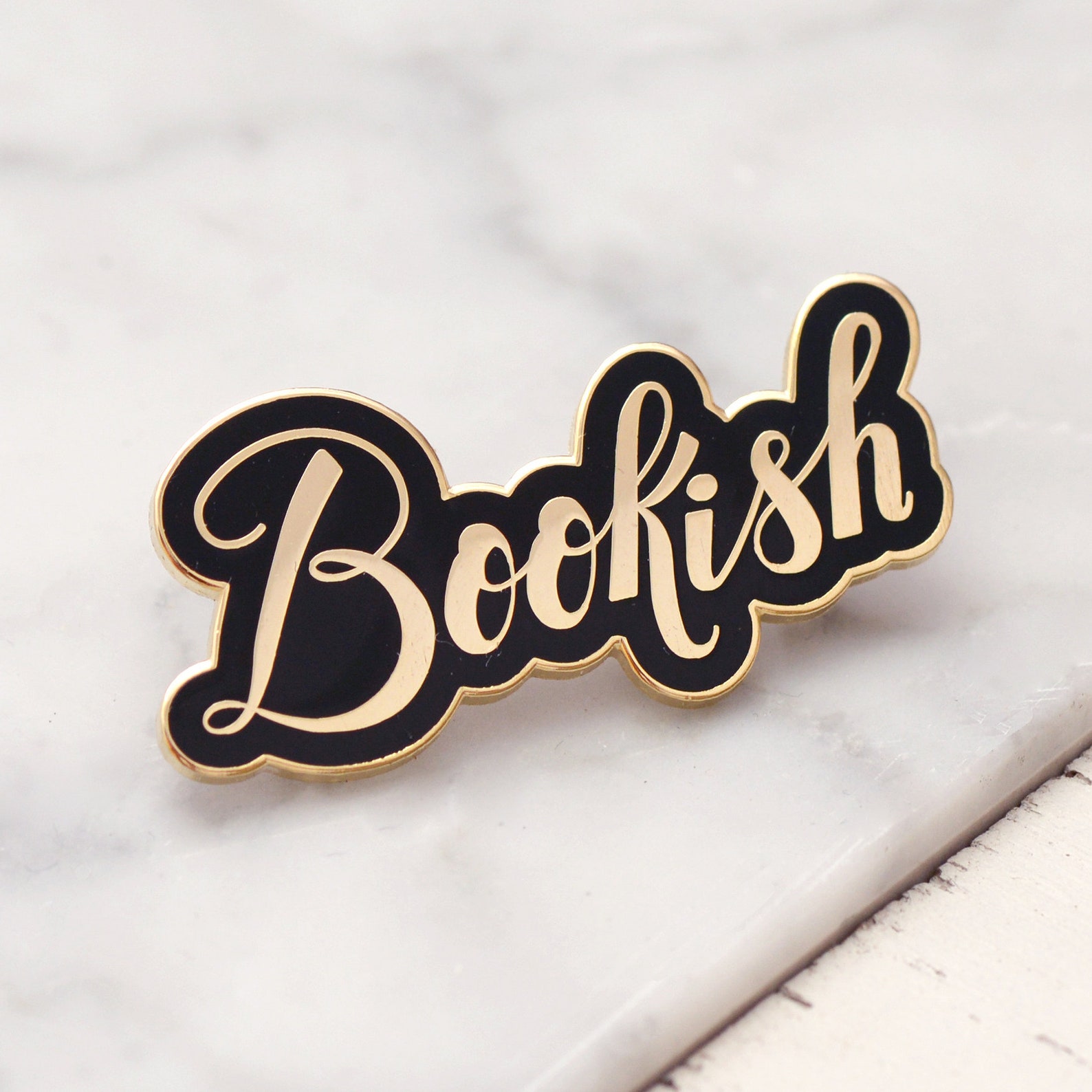 Bookish Pin Hard Enamel Pin Book Lovers Gift Gift for Student Flair ...