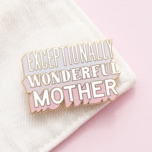 Mum Enamel Pin - Gift for Mum - Pins for Moms - Enamel Pin - Flair ...
