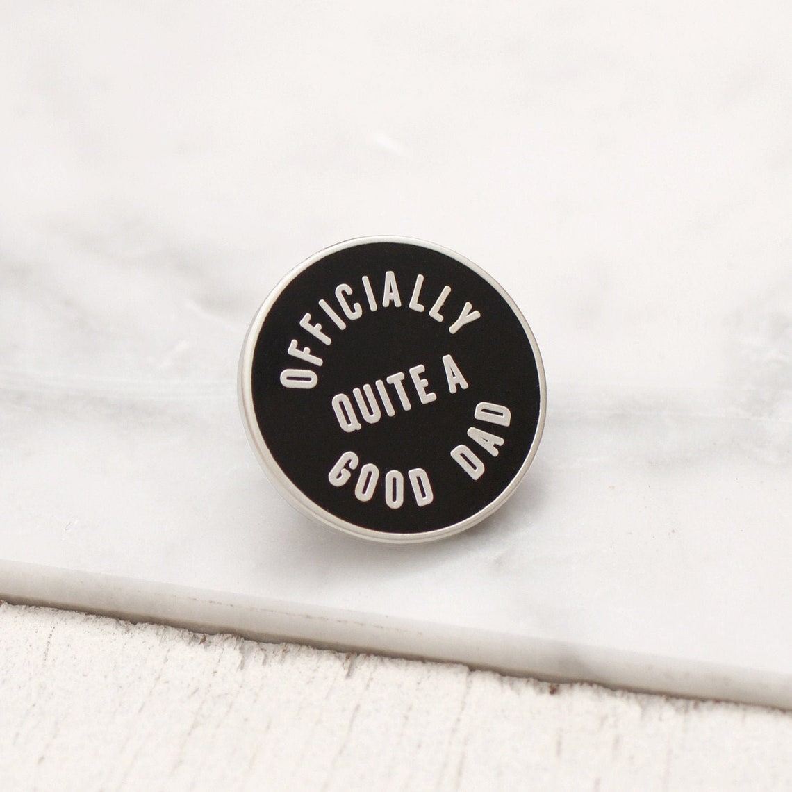 Officially Quite A Good Dad Pin Dad Pin Pins for Fathers - Etsy