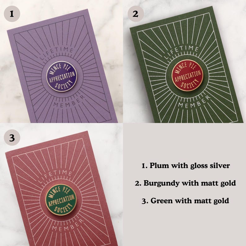 Christmas Pin Badges | Secret Santa & Stocking Filler Gift | Christmas ...