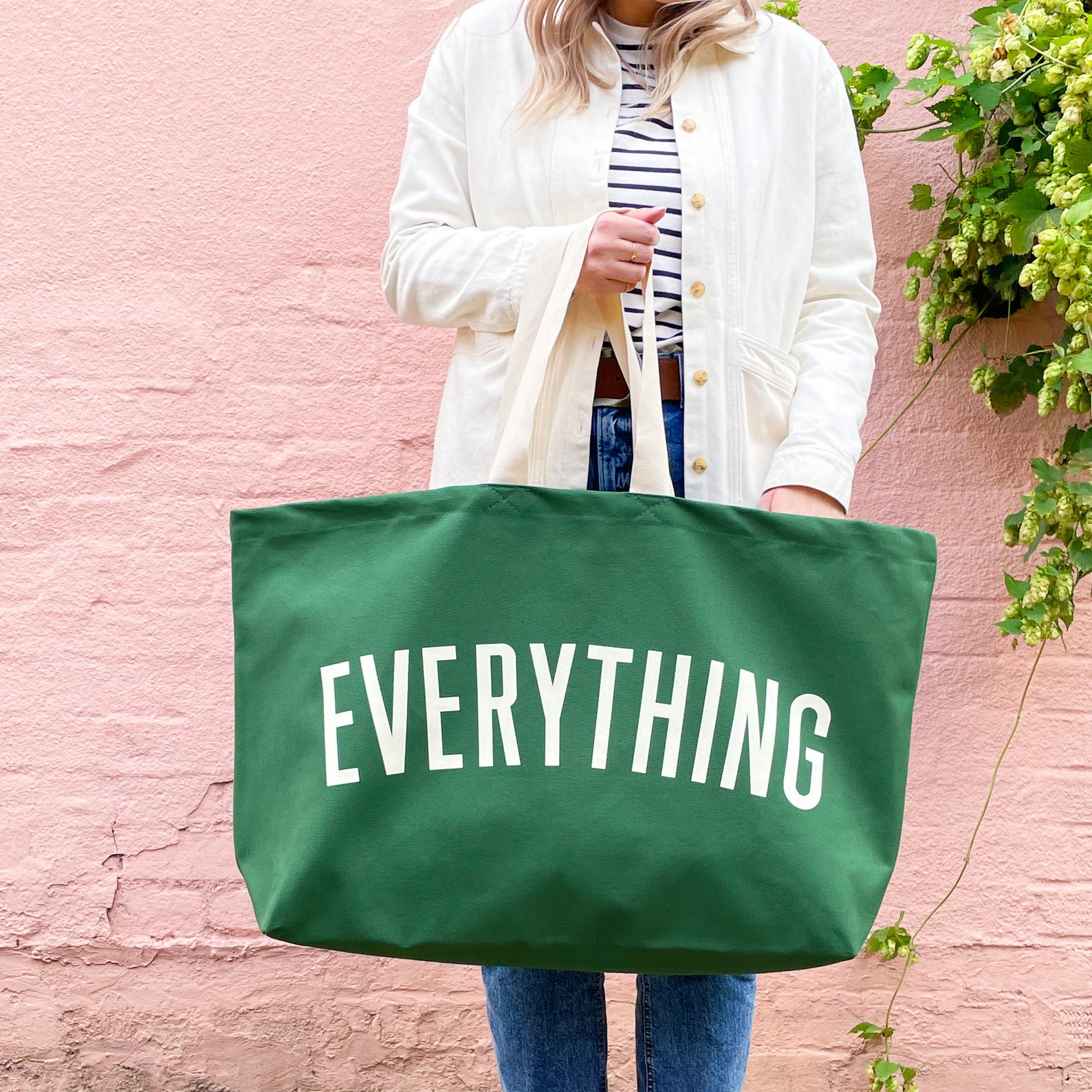 Everything Really Big Bag Weekender Bag Giant Canvas - Etsy UK