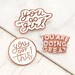 Set of 5 Enamel Pins Enamel Pin Quirky Pins Positive - Etsy
