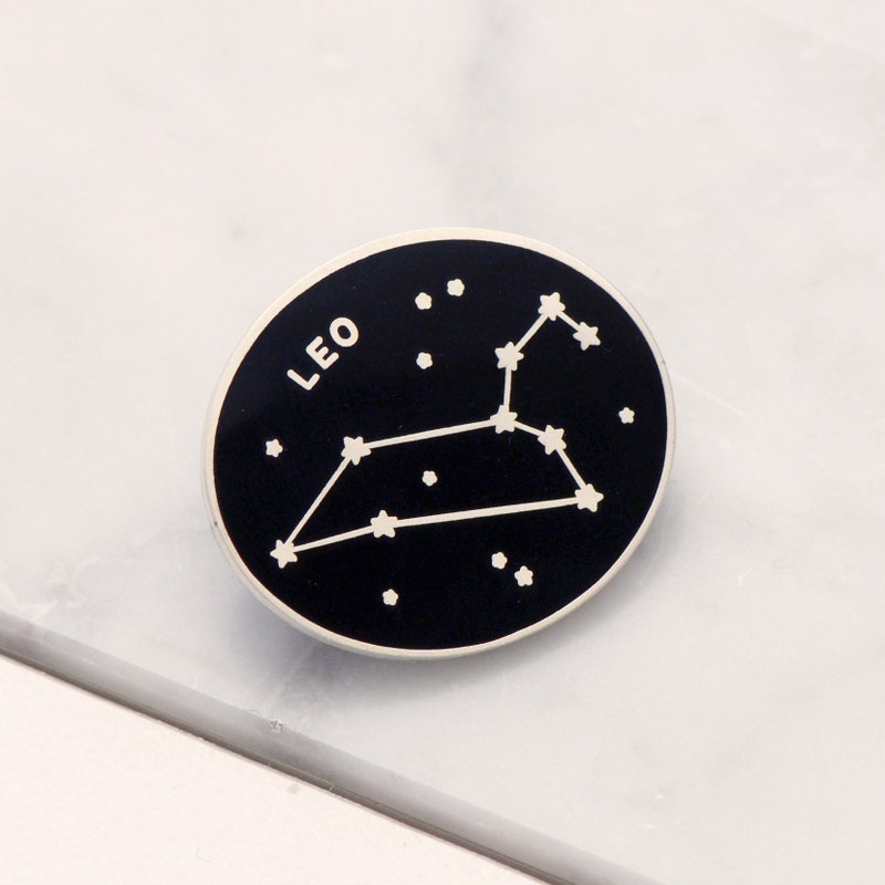 Zodiac Enamel Pin - Etsy