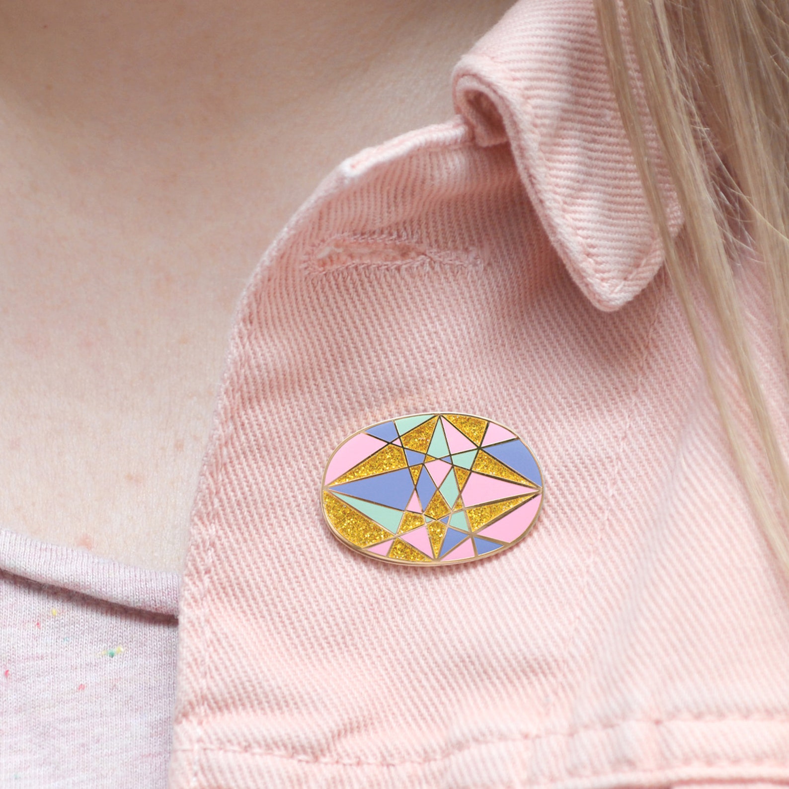 Opal Birthstone Pin - October Birthday - Gemstone Pin - Hard Enamel Pin ...