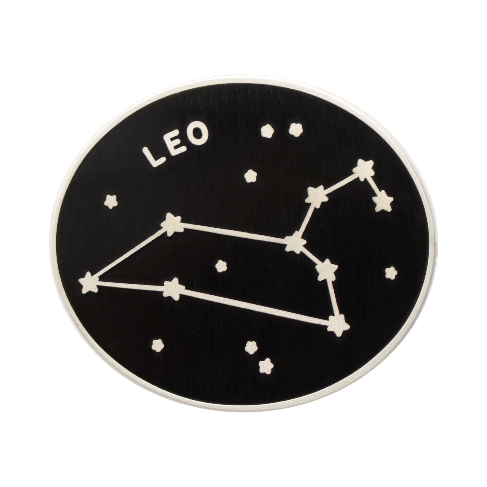 Leo Pin - Zodiac Pin - Constellation Enamel Pin - Hard Enamel Pin ...