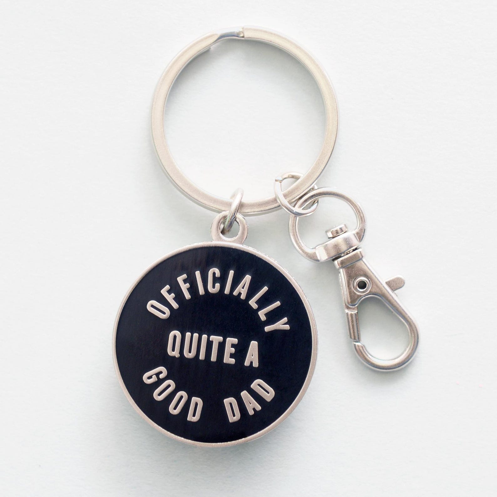 Officially Quite a Good Dad Hard Enamel Pin | Dad Lapel Pin | Father’s ...
