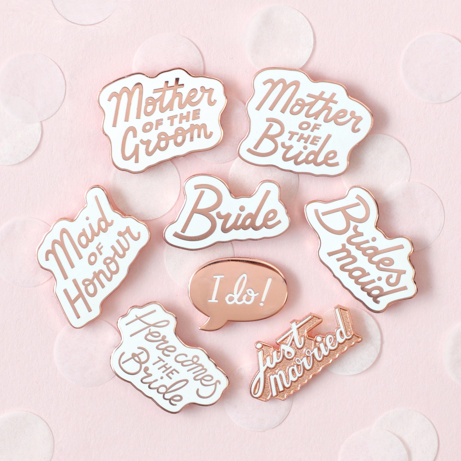 Mother of the Bride Enamel Pin Wedding Pin Hen Party Badge | Etsy