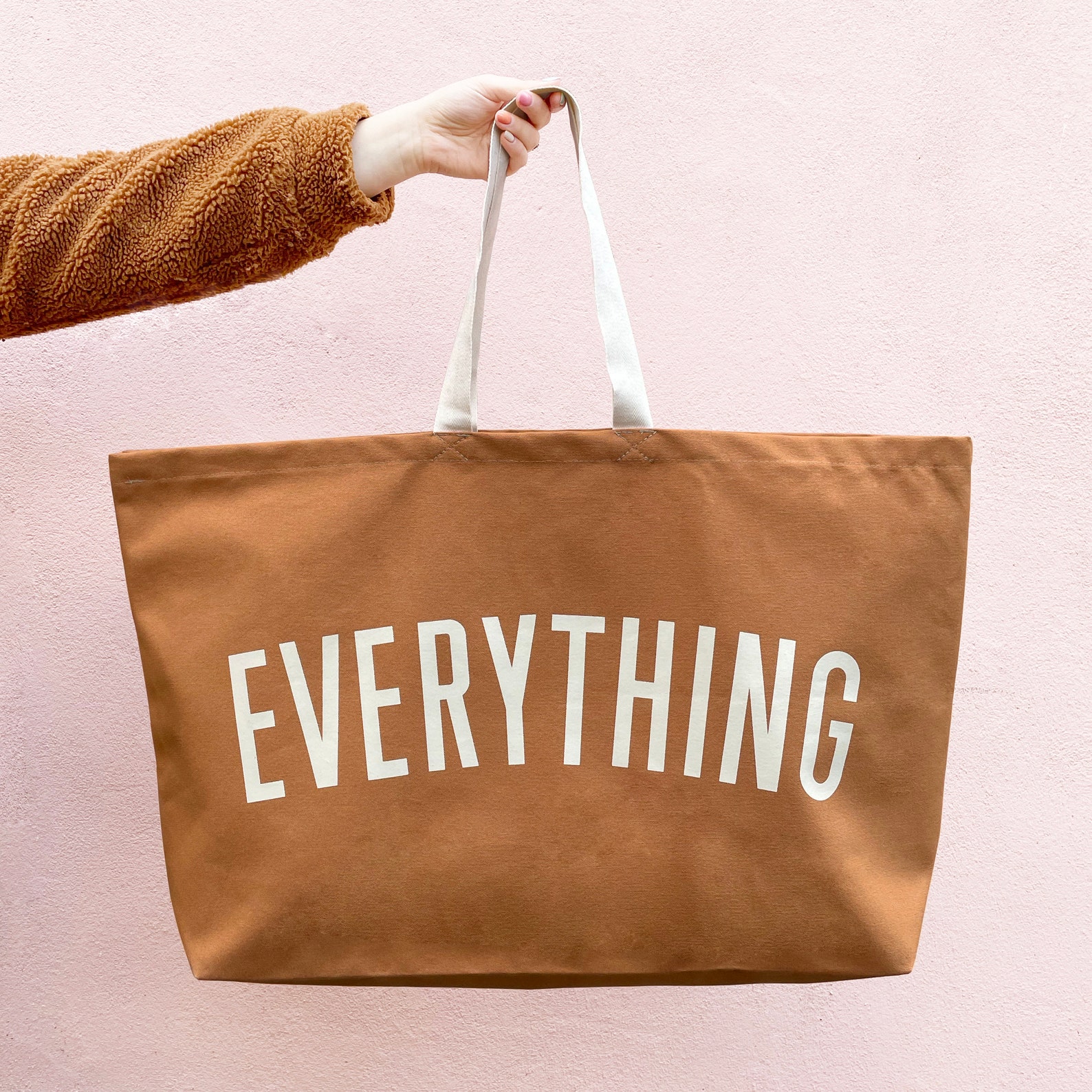 Everything Really Big Bag Weekender Bag Giant Canvas - Etsy