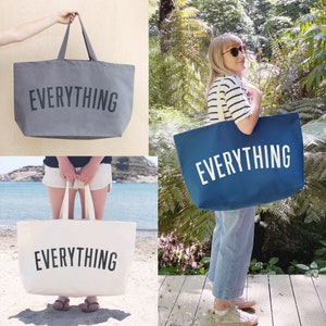 Everything Really Big Bag Weekender Bag Giant Grocery Bag Maxi Tote Bag ...