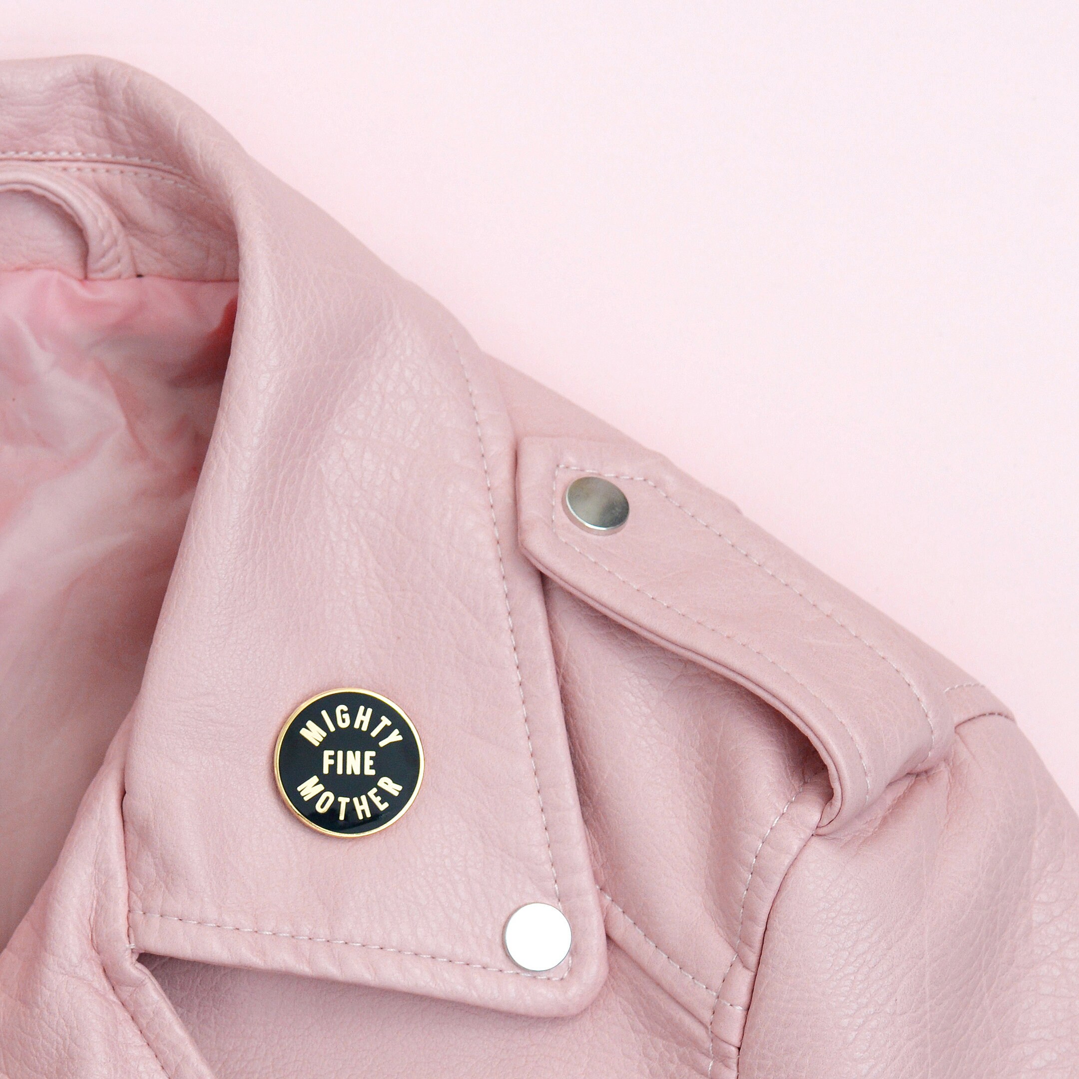 Mighty Fine Mother Enamel Pin | Mum Gift | Hard Enamel Lapel Pin ...