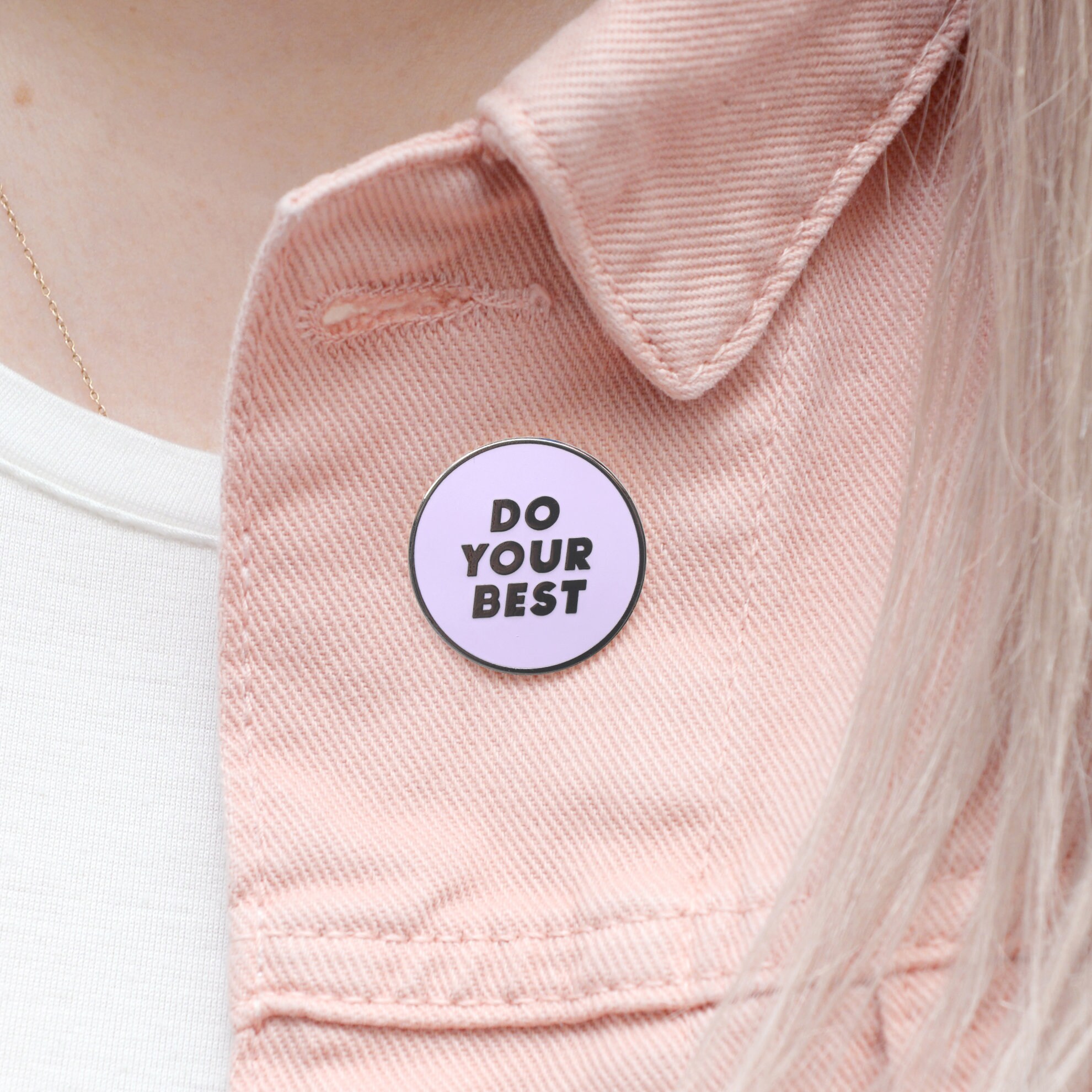 Set Of 3 Enamel Pins Positive Pins Fun Pin Badges You Etsy