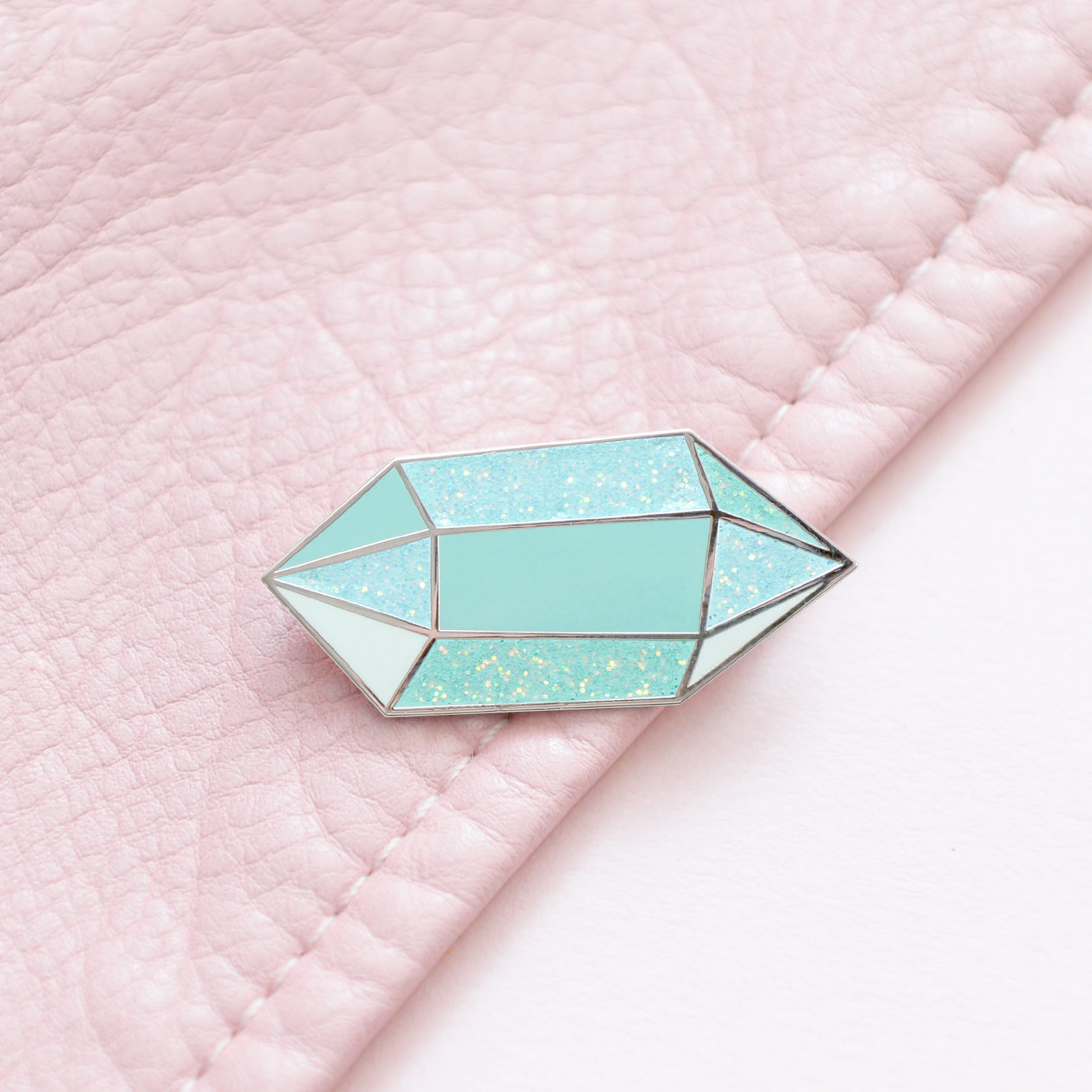 Birthstone Pin Birthday Badge Gemstone Pin Hard Enamel Pin Enamel Pin ...