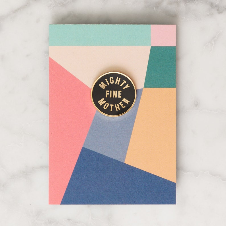 Mum Enamel Pin - Gift for Mum - Pins for Moms - Enamel Pin - Flair ...