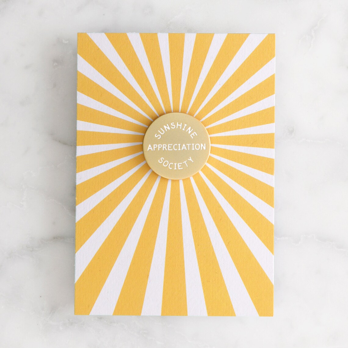 Sunshine Appreciation Society Pin Hard Enamel Pin Summer - Etsy