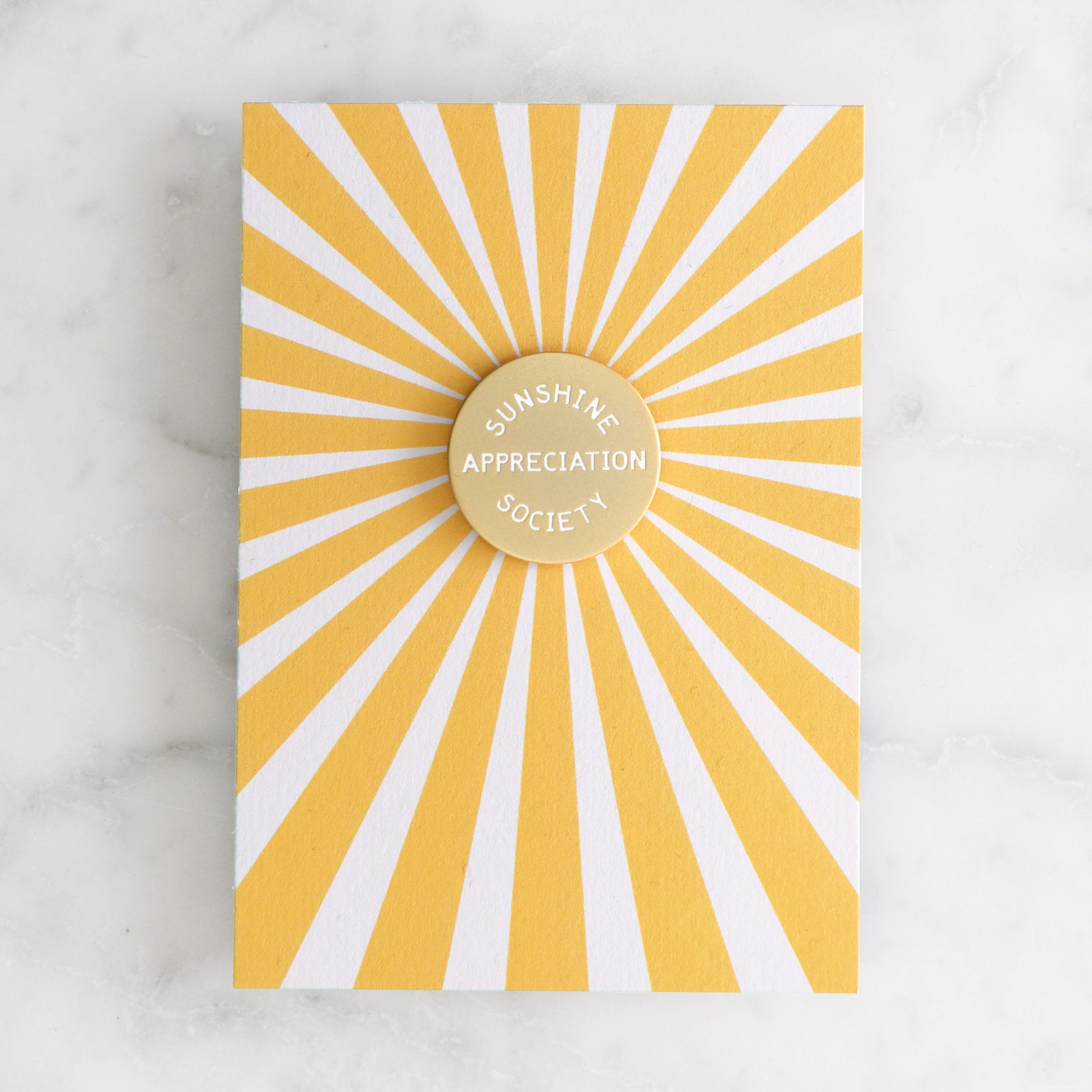 Sunshine Appreciation Society Pin Hard Enamel Pin Summer - Etsy