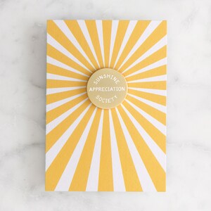 Sunshine Appreciation Society Pin Hard Enamel Pin Summer - Etsy