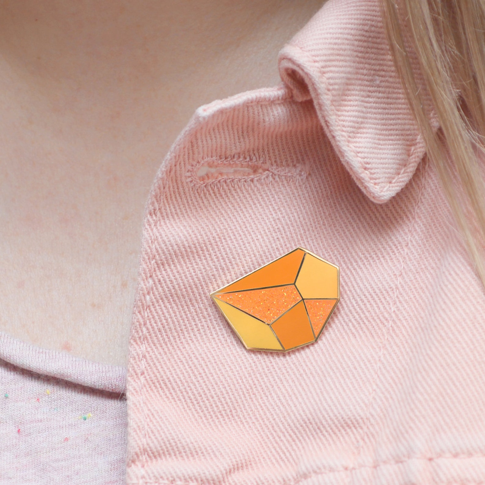 Topaz Birthstone Pin November Birthday Gemstone Pin Hard | Etsy