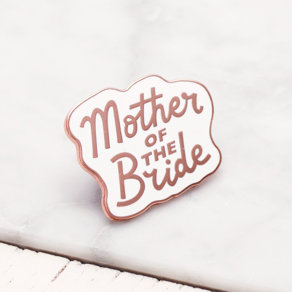 Mother of the Bride Enamel Pin Wedding Pin Hen Party Badge | Etsy