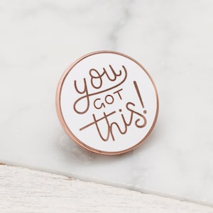 Set of 3 Motivational Enamel Pins | Choose Any 3 | Feminist & Feel-good ...