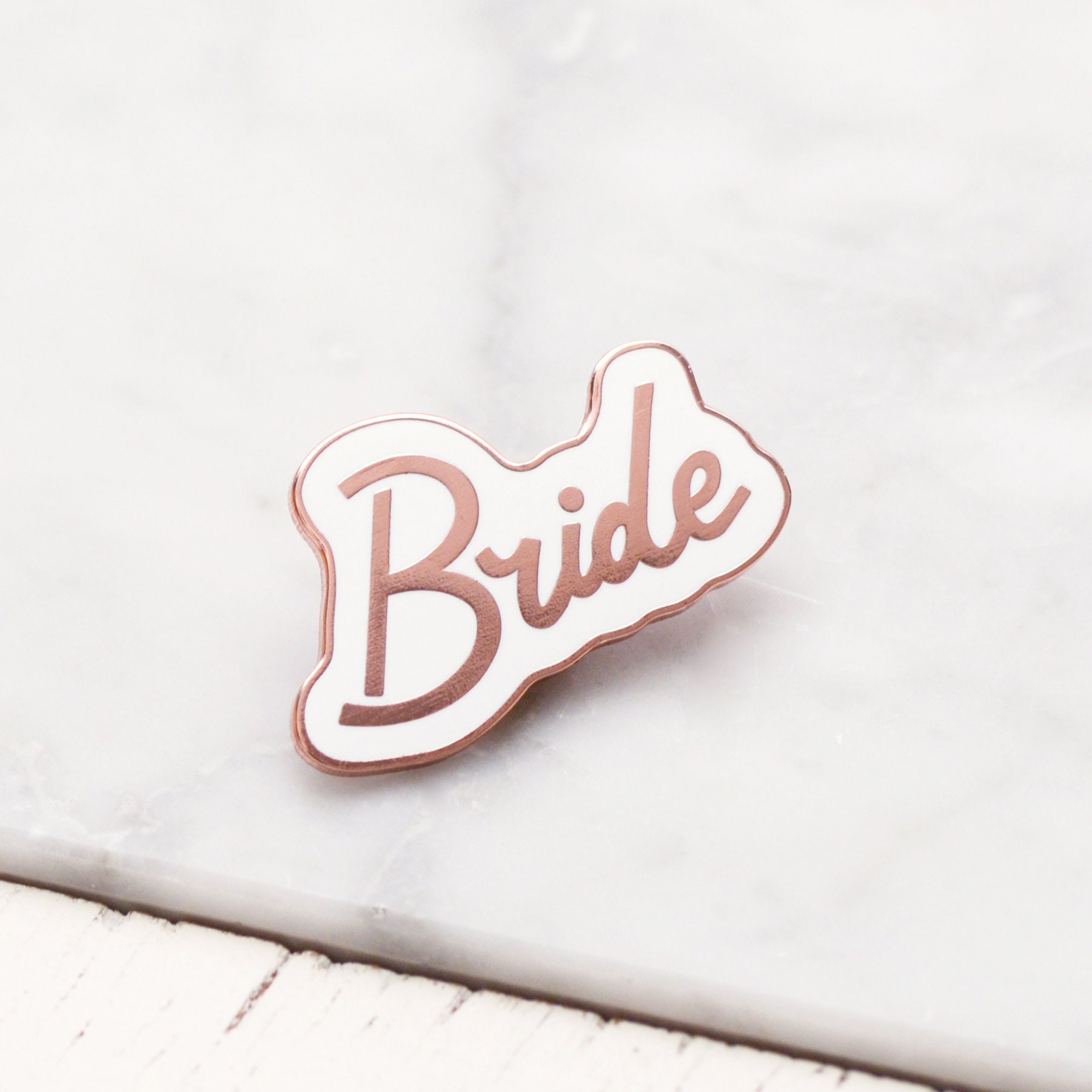 Bride Enamel Pin Wedding Pin Hen Party Badge - Etsy UK