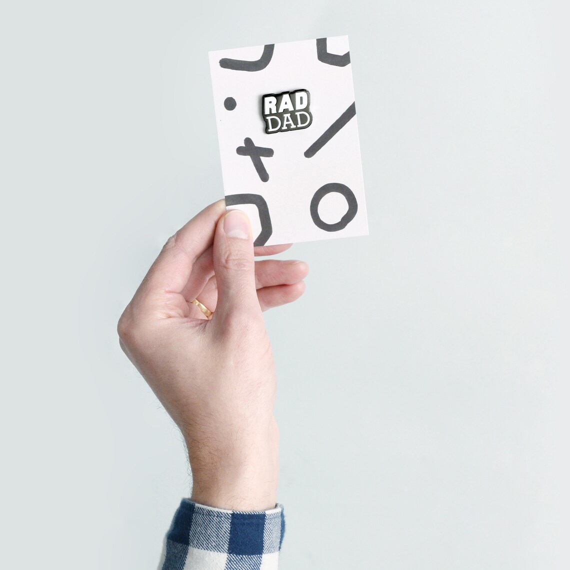 Rad Dad Pin Father's Day Pin Pins for Parents Dad - Etsy UK