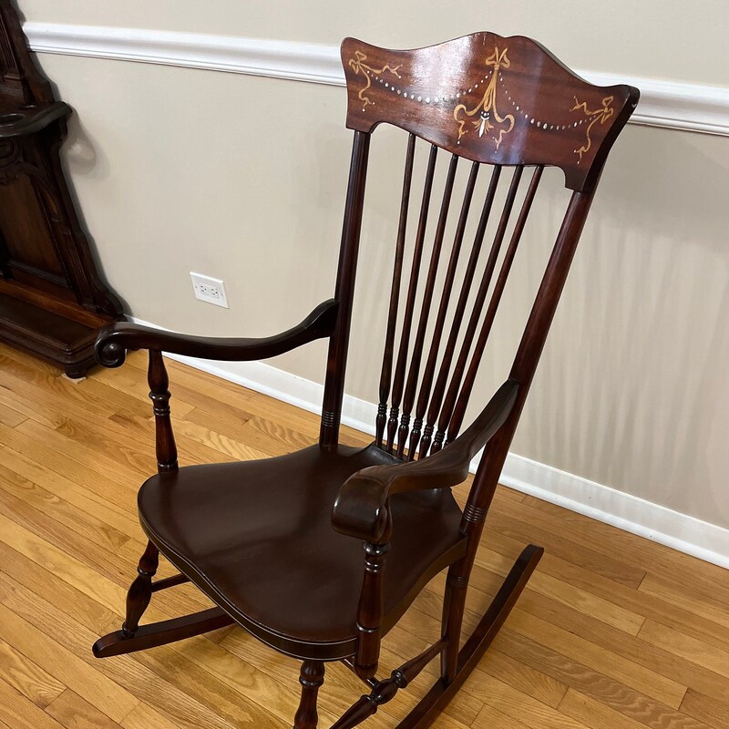 Antique Rocking Chair - Etsy