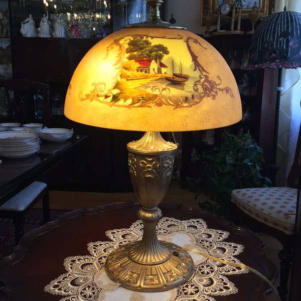 Painted Lamp Shade - Etsy