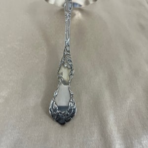 Antique 1835 Wallace Floral Pattern Silverplate Gravy Ladle - Etsy