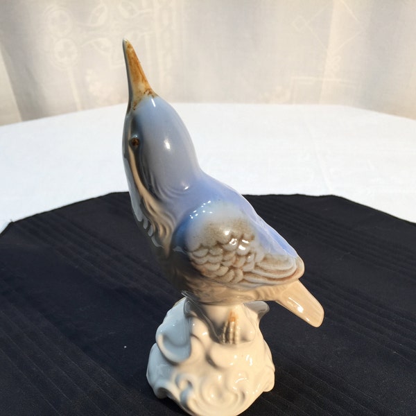 Antique Porcelain Bird Figurine - Etsy