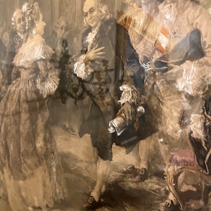 Vincent Garcia De Paredes - Benjamin Franklin - Lithograph Gilt ...