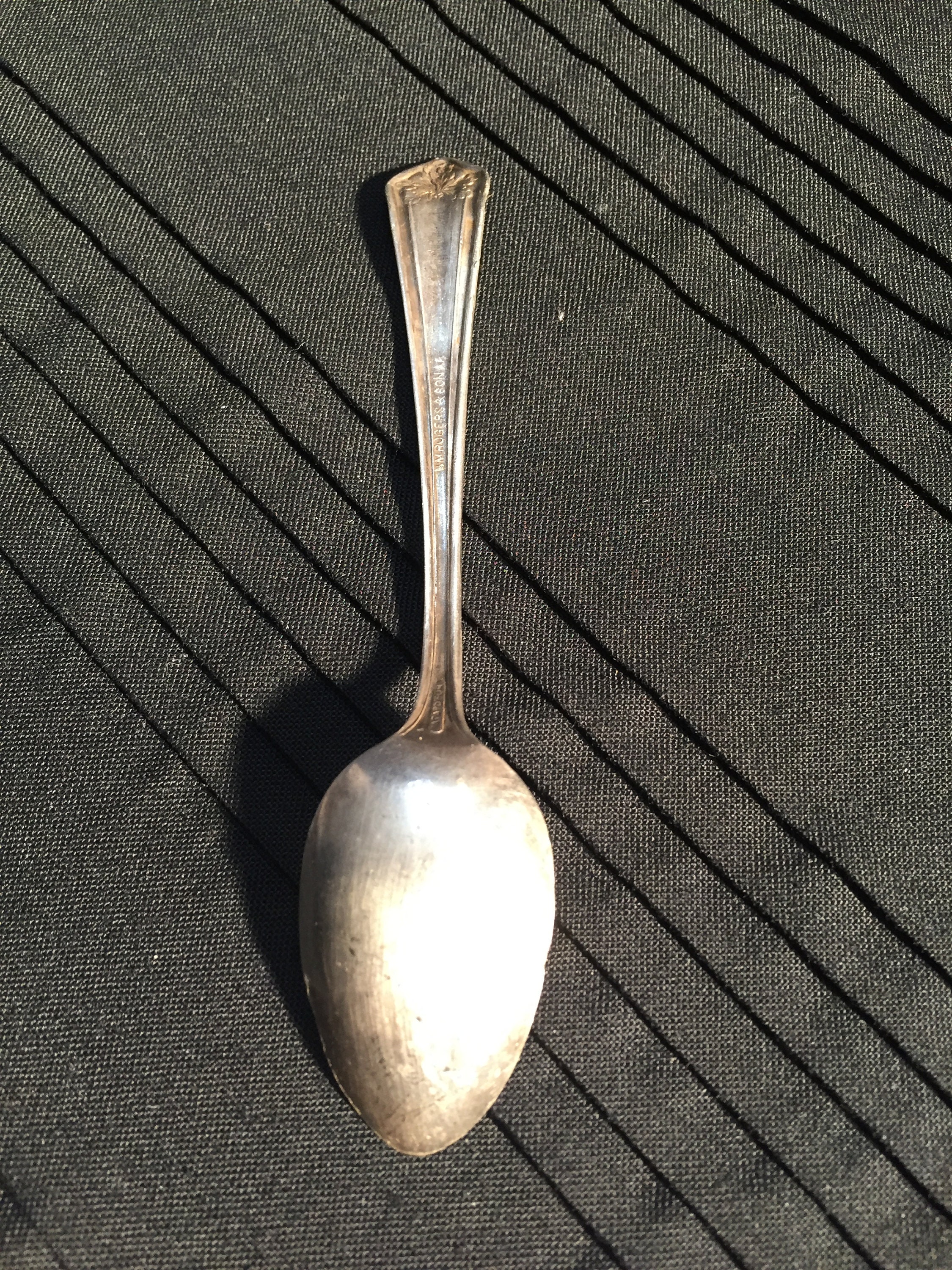 Antique WM Rogers & Son AA Fair Oak Pattern Spoon Designer | Etsy