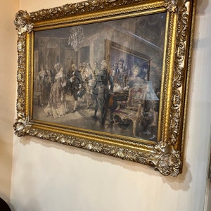 Vincent Garcia De Paredes - Benjamin Franklin - Lithograph Gilt ...