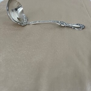 Antique 1835 Wallace Floral Pattern Silverplate Gravy Ladle - Etsy