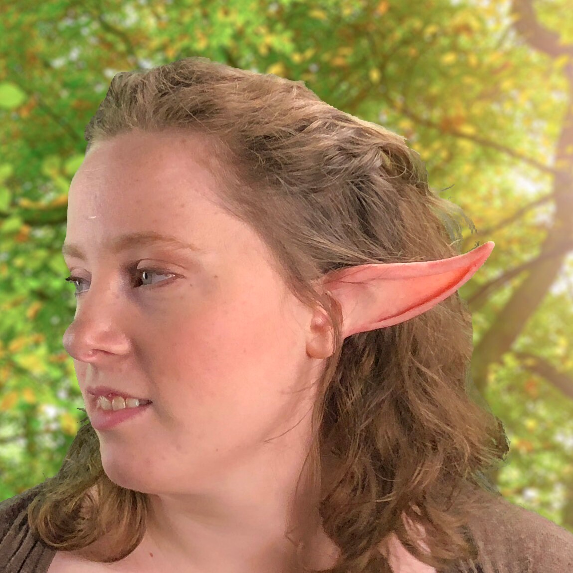 Elf Ear Tips Long & Outward Turned Silicone Several Stock - Etsy