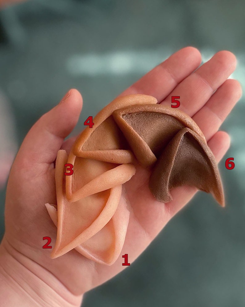 Elf Ears: Half-elf Ears Lotr Elf Style Low Profile Elf Ears | Etsy