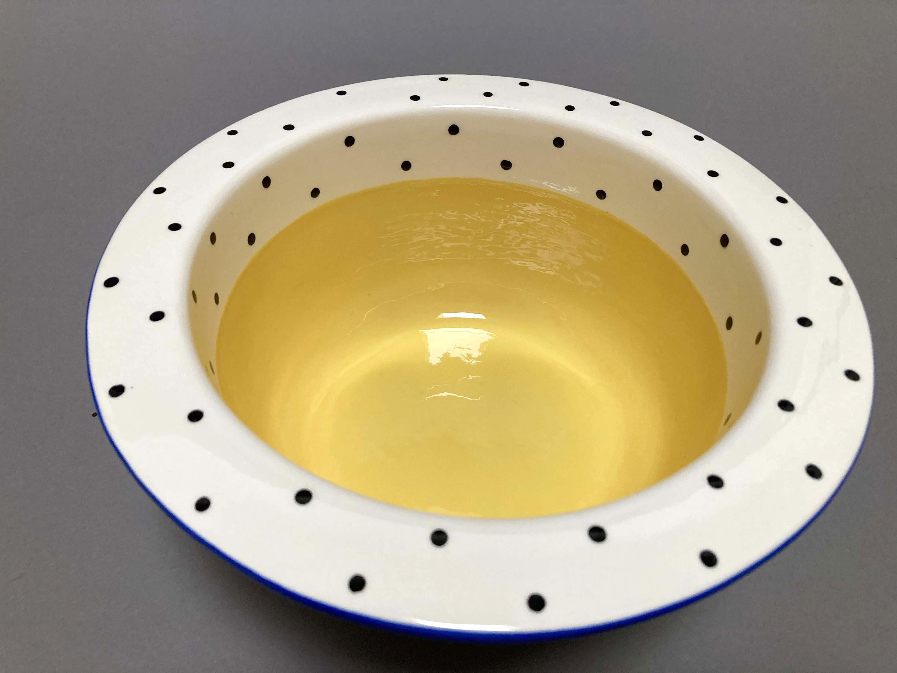 Susan Eslick Art Pottery Post Modern San Francisco 1997 Deep Serving ...