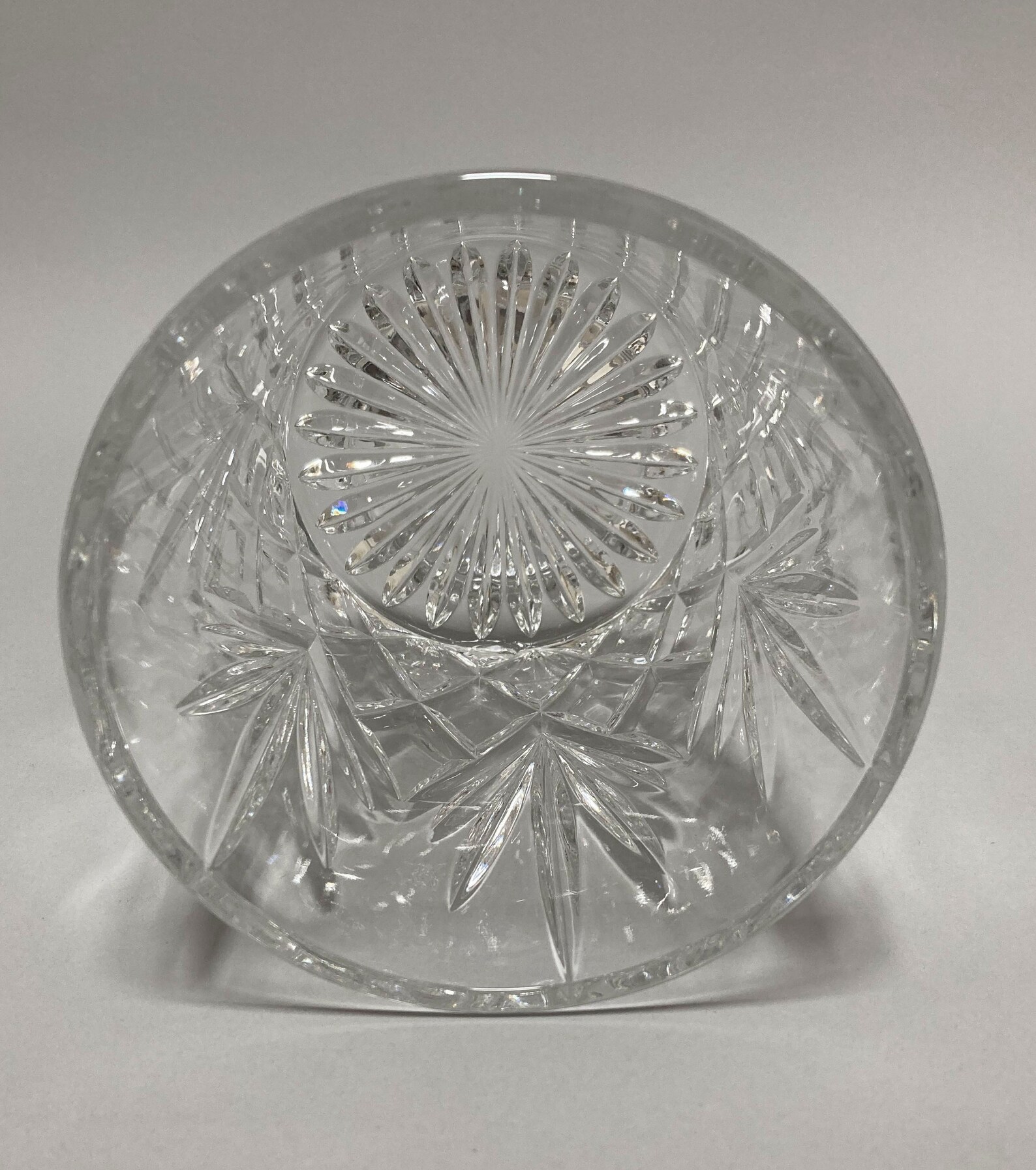 Bohemia Crystal Canister With Lid Ice Bucket Biscuit Jar | Etsy