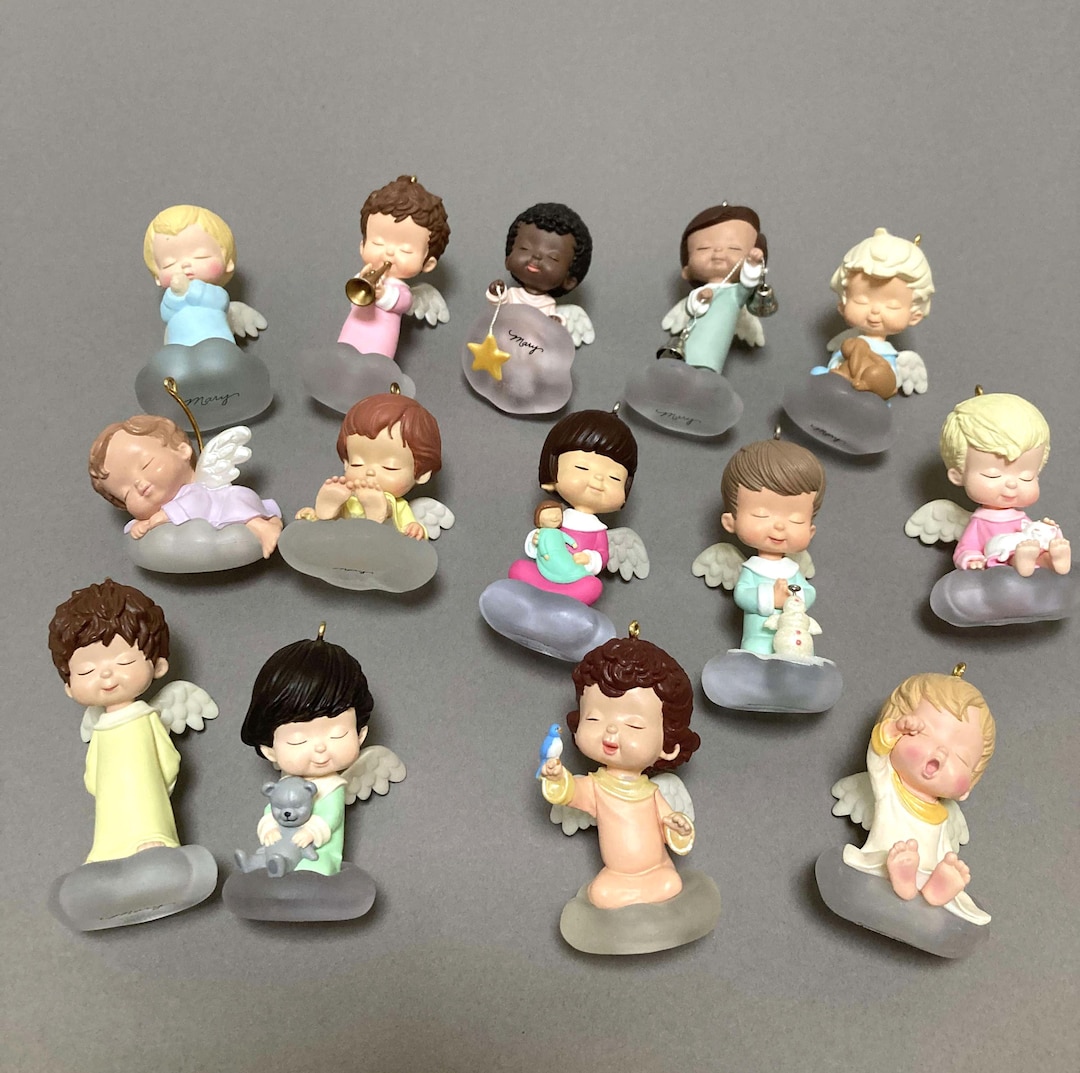 Collection of Hallmark Mary's Angels in Boxes - Etsy