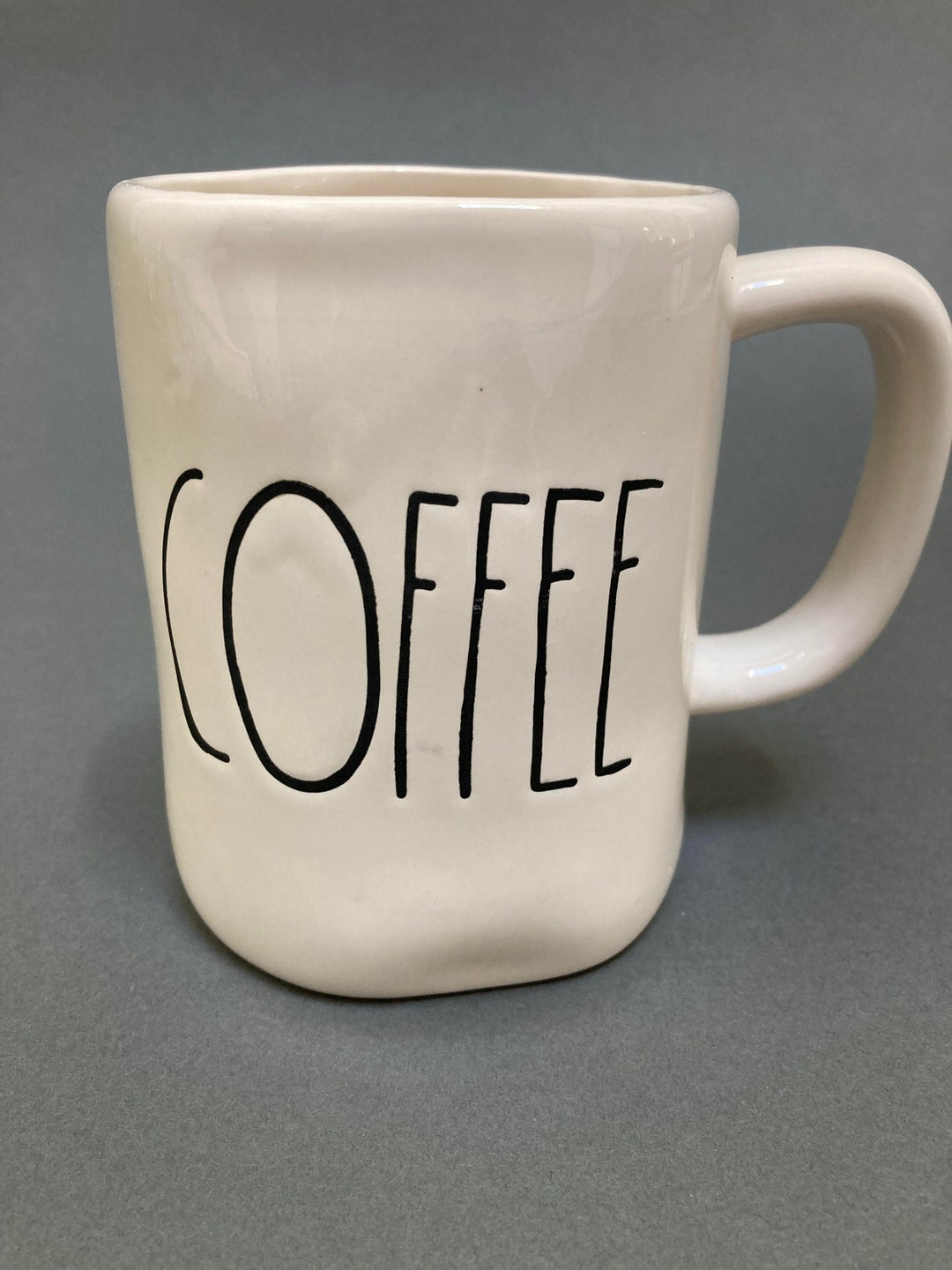 Rare Rae Dunn Coffee Mug With Black M for Magenta on Bottom - Etsy