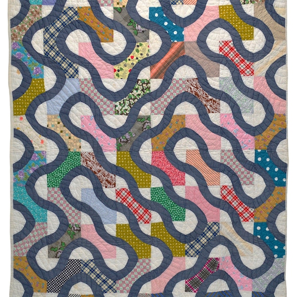 Mid Century Quilt Pattern - Etsy