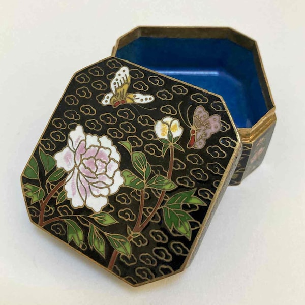 Chinese Enamel Box - Etsy