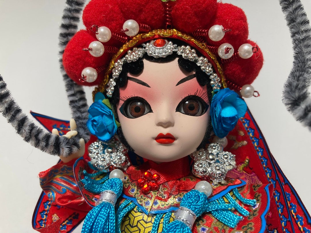 Handcrafted Mu Guiying / Lady General Mu Chinese Opera Doll, in Box - Etsy
