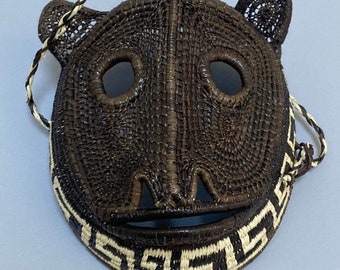Woven Panama Mask - Etsy