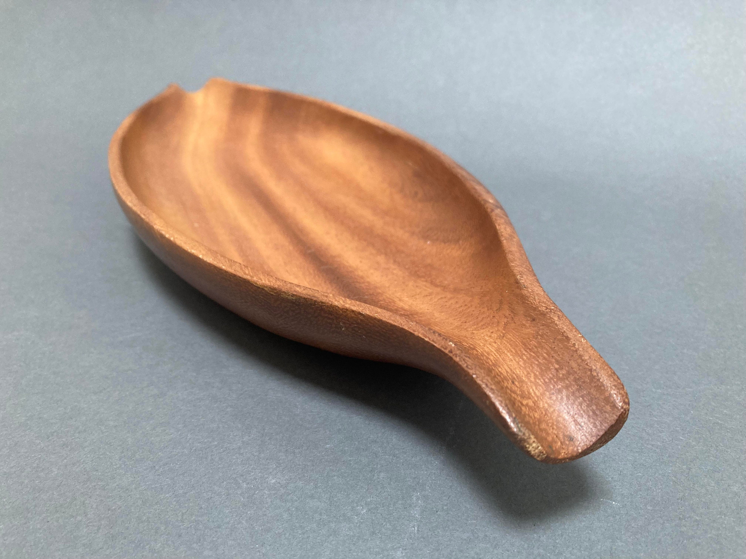 Vintage Leilani Hand Crafted Monkey Pod Wood Tray Dish, Long Serving ...