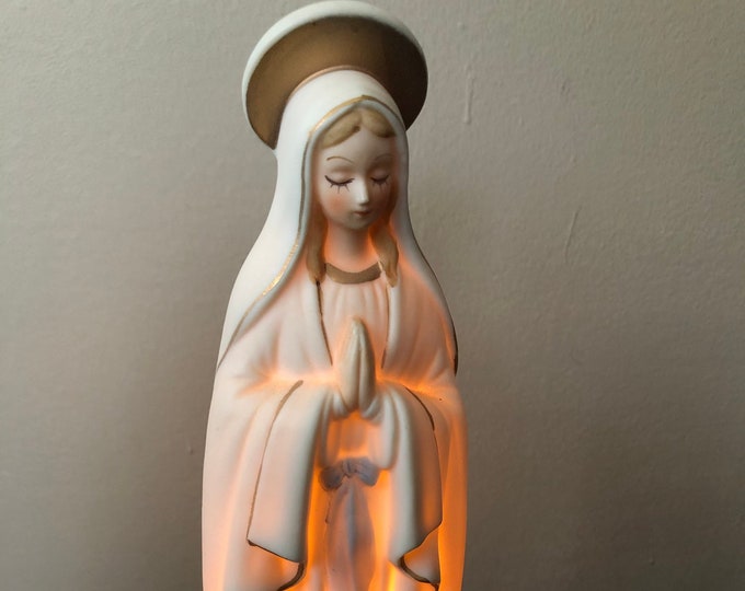 Vintage Josef Original Madonna Night Light. Beautiful and in Good ...