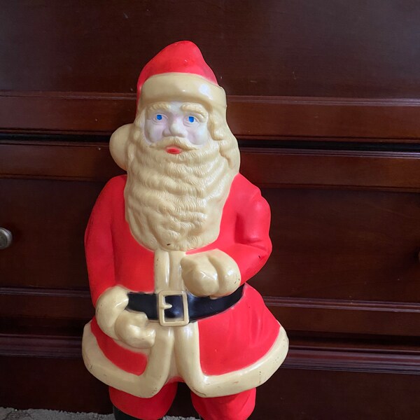 Plastic Santa - Etsy
