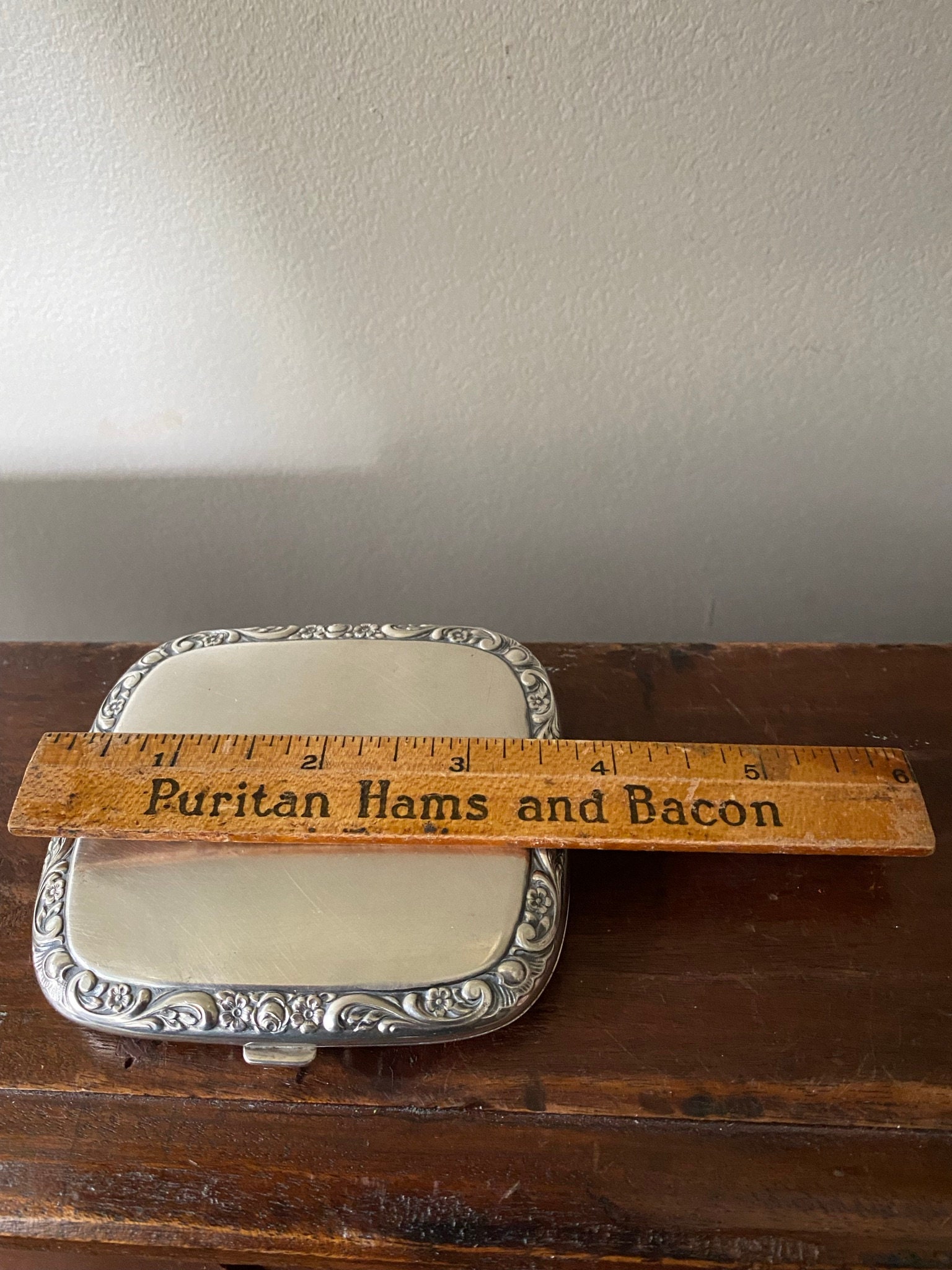 Antique George Howson Silver Compact. Hallmarked With Initials | Etsy