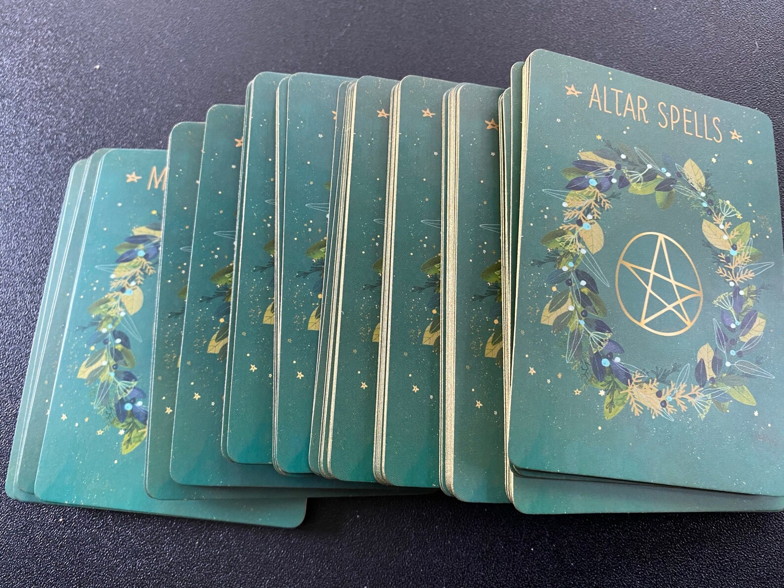 Spell Card Gift Set. Decorative Box Deck of Spell Cards - Etsy