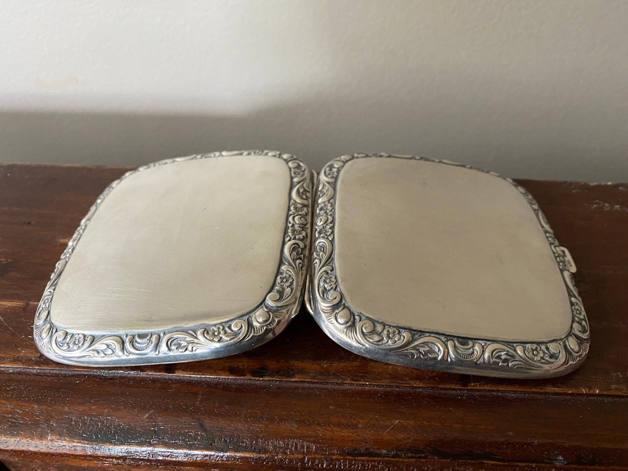 Antique George Howson Silver Compact. Hallmarked With Initials | Etsy