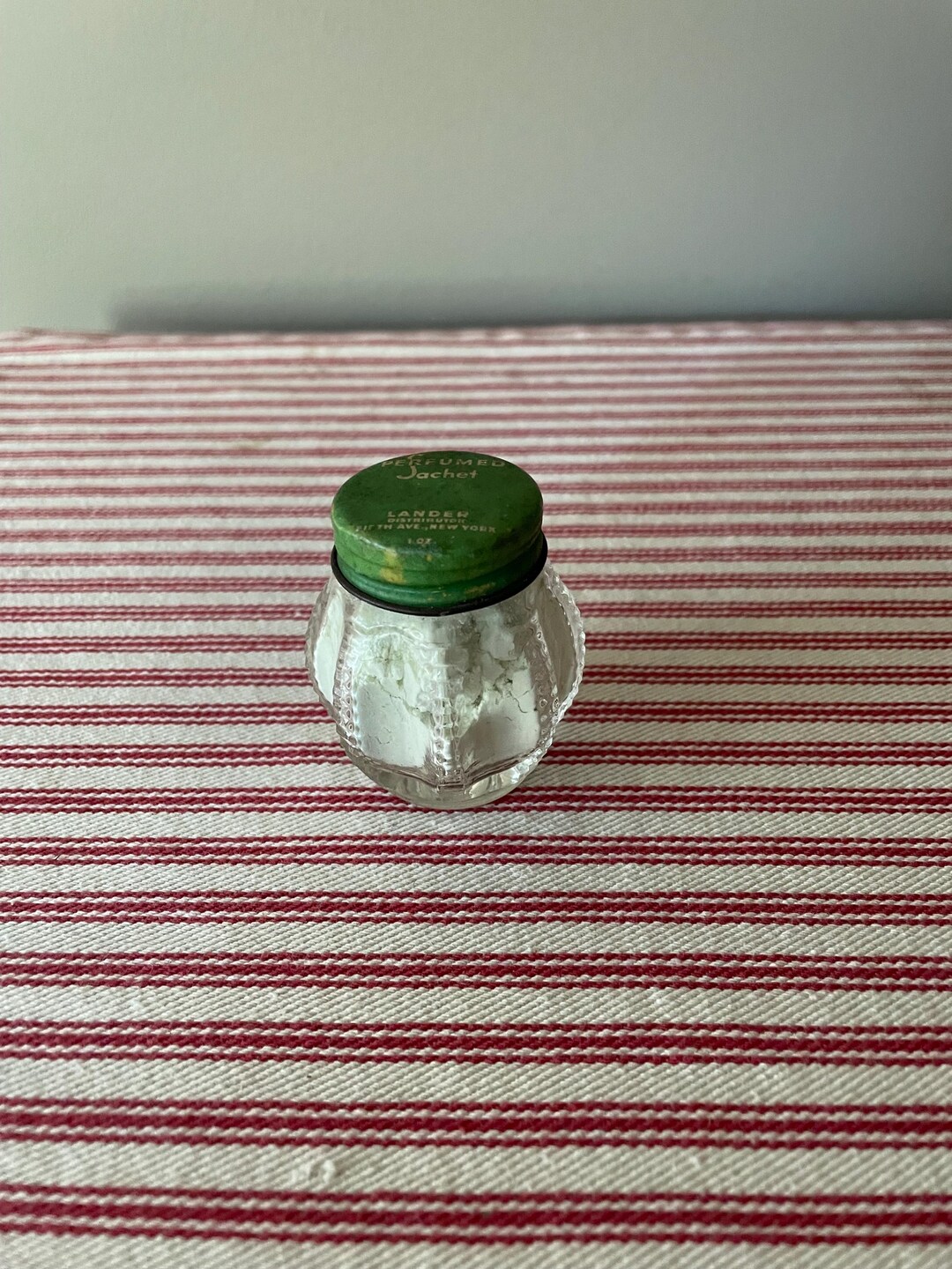 Antique Lander Sachet Powder With Original Label, Jar, and Contents ...